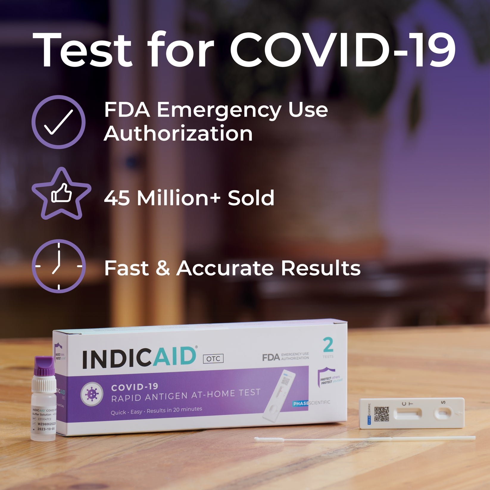 INDICAID® COVID-19 Rapid Antigen Test | FDA Authorized At-Home Test Kit ...