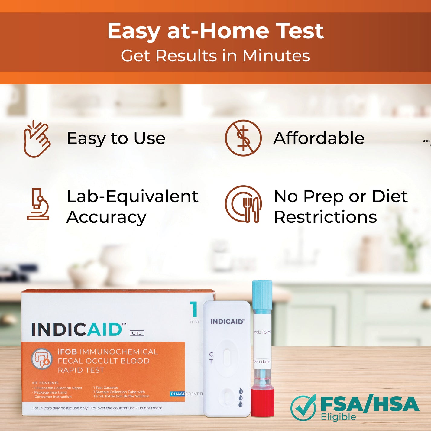Immunochemical Fecal Occult Blood iFOB Rapid Home Test – us.indicaid.com